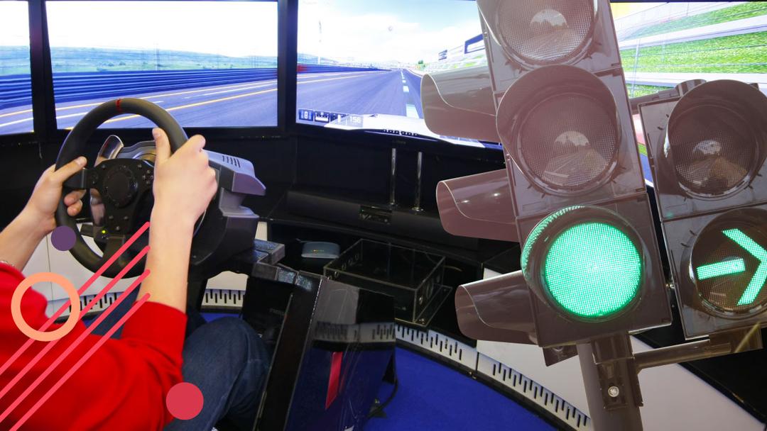 Apprendre à conduire sur un simulateur pour le permis - digiSchool